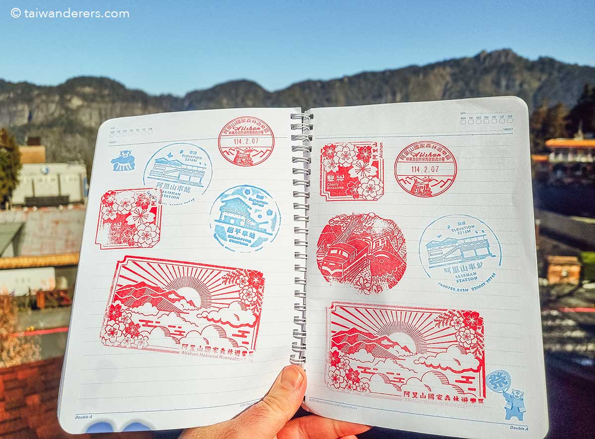 Taiwan Souvenir Stamp Collecting and Taiwan Stamping - Taiwanderers