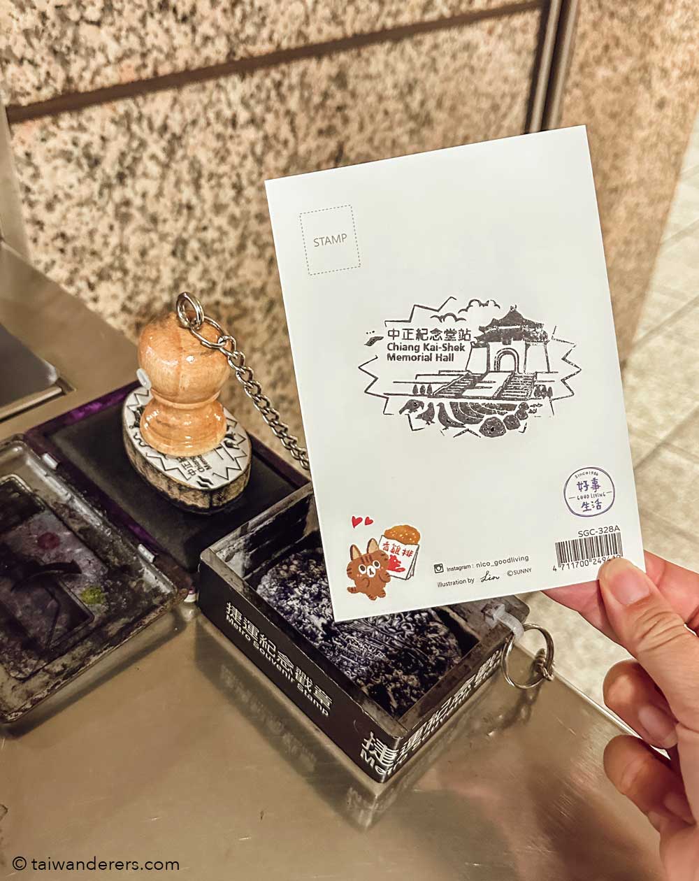 Taiwan Souvenir Stamp Collecting and Taiwan Stamping - Taiwanderers